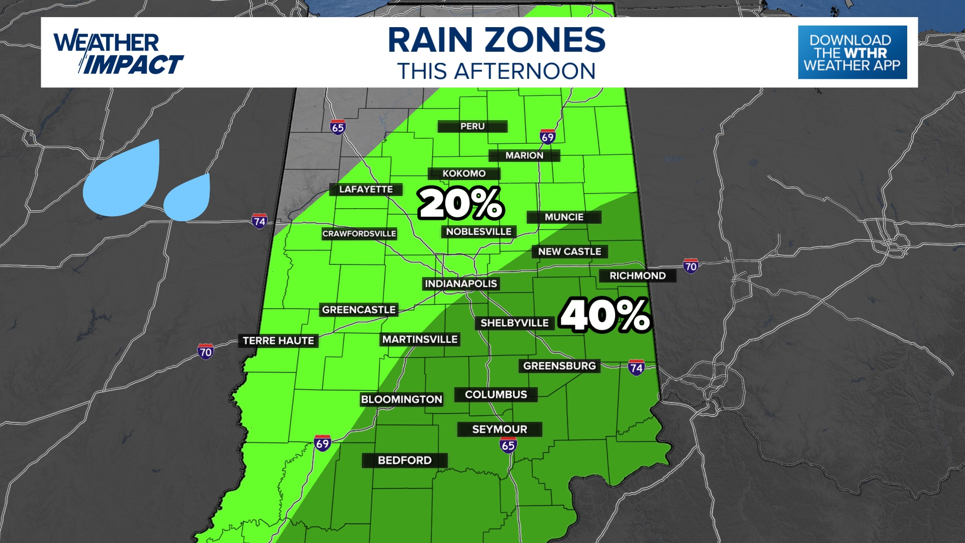When and where will it rain in Indiana today | 13Weather Blog | wthr.com