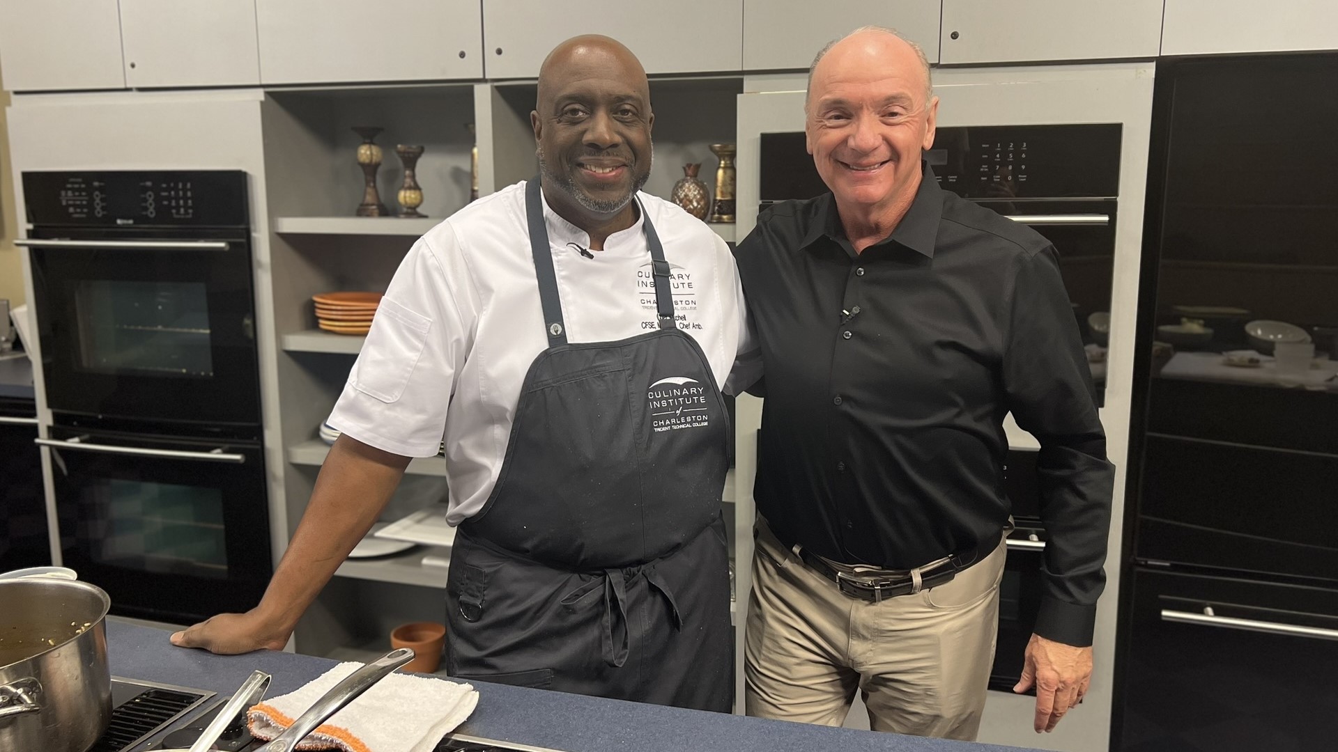 Chuck's Big Adventure in Charleston: Cooking with Chef Kevin Mitchell ...