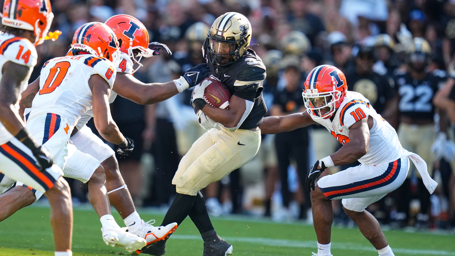 Purdue Boilermakers beat Illinois 44-19 in battle for The Cannon | wthr.com