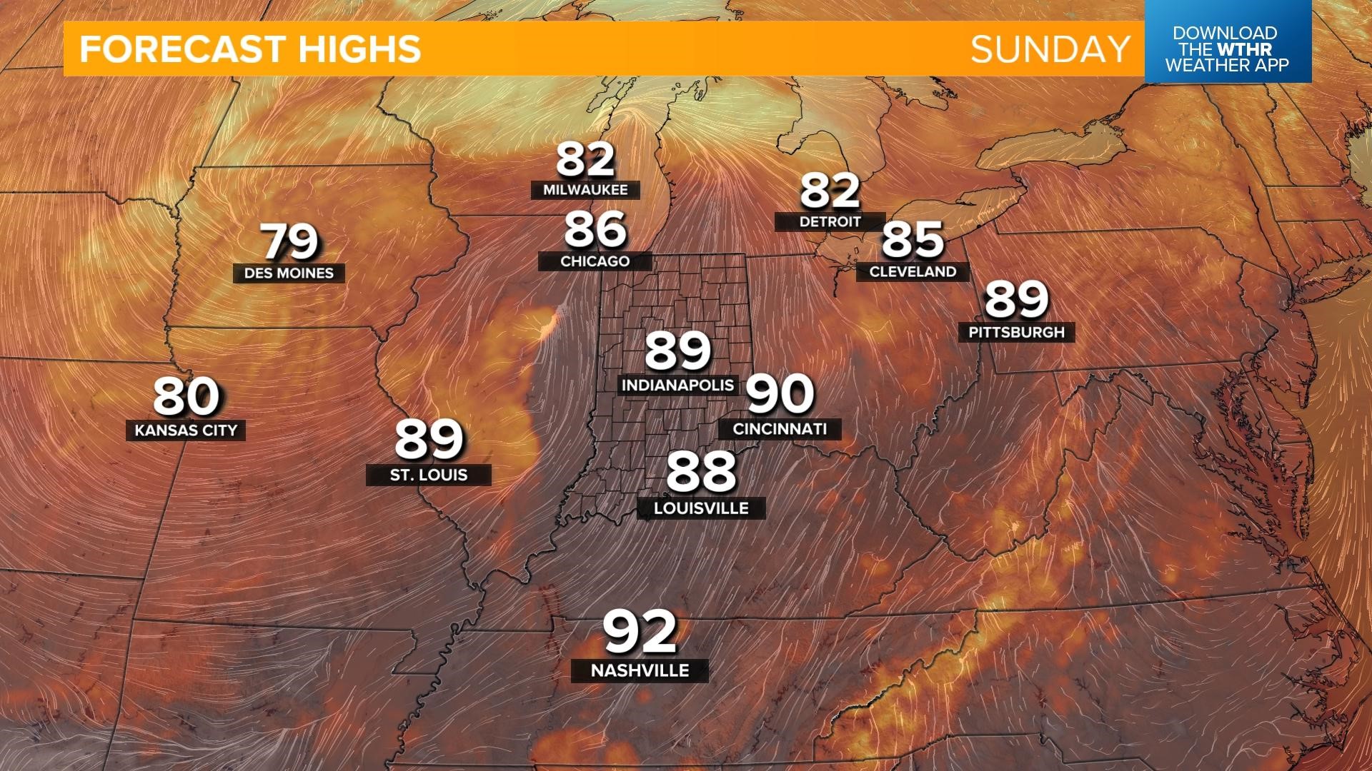 Weather blog: Heat, humidity and storms on the way | wthr.com