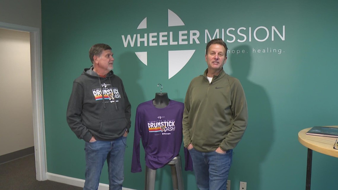 Annual Drumstick Dash benefiting Wheeler Mission | wthr.com