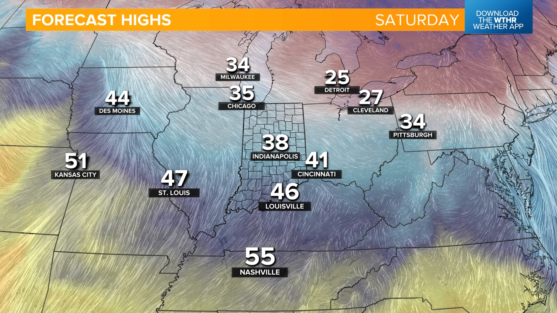 Average temperatures in central Indiana now trending warmer, sunset ...