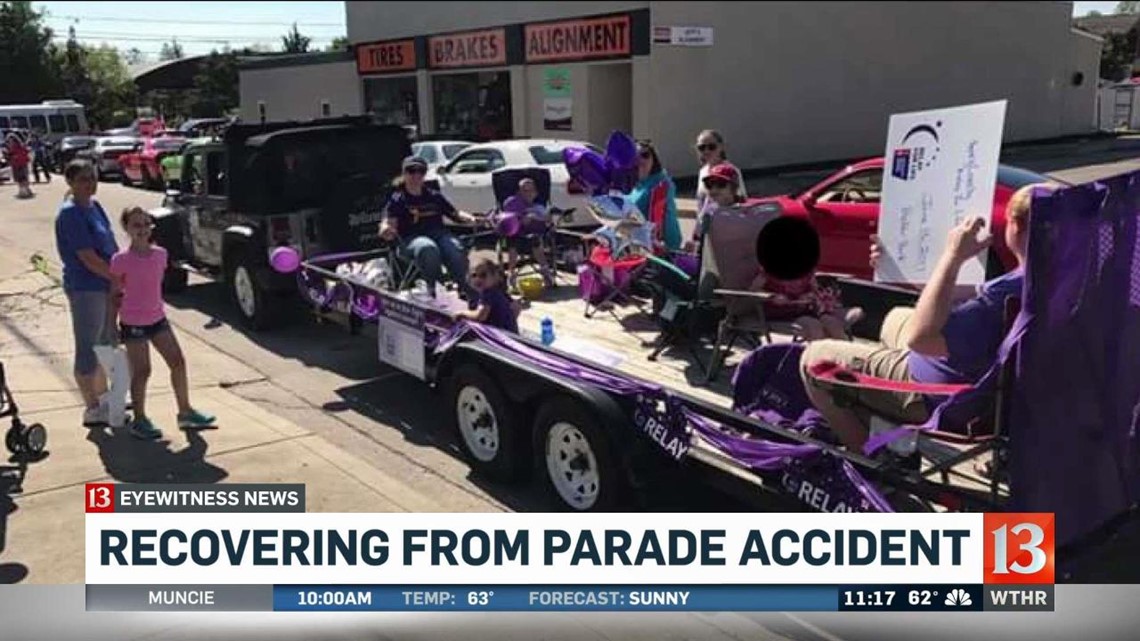 Boy back home after frightening Memorial Day parade accident | wthr.com