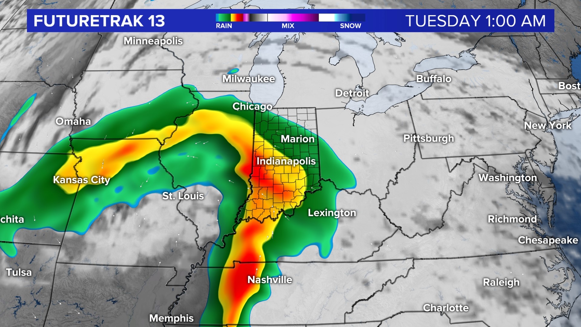 Cooler and wetter weather returns next week | Live Doppler 13 Weather ...
