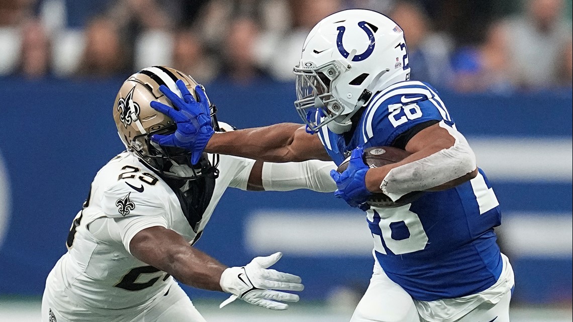 Colts face another strong defense as Saints make trip to Indy | wthr.com