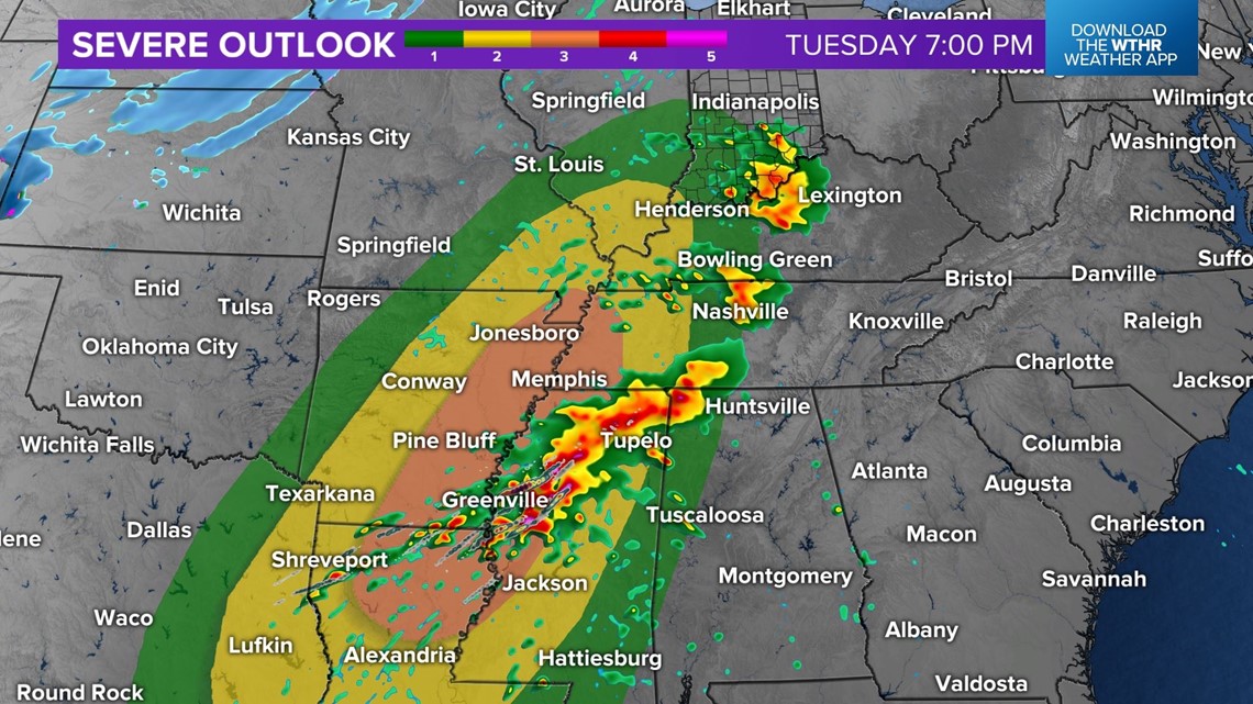 Live Doppler 13 Weather Blog: Strong storm system & severe threat ...