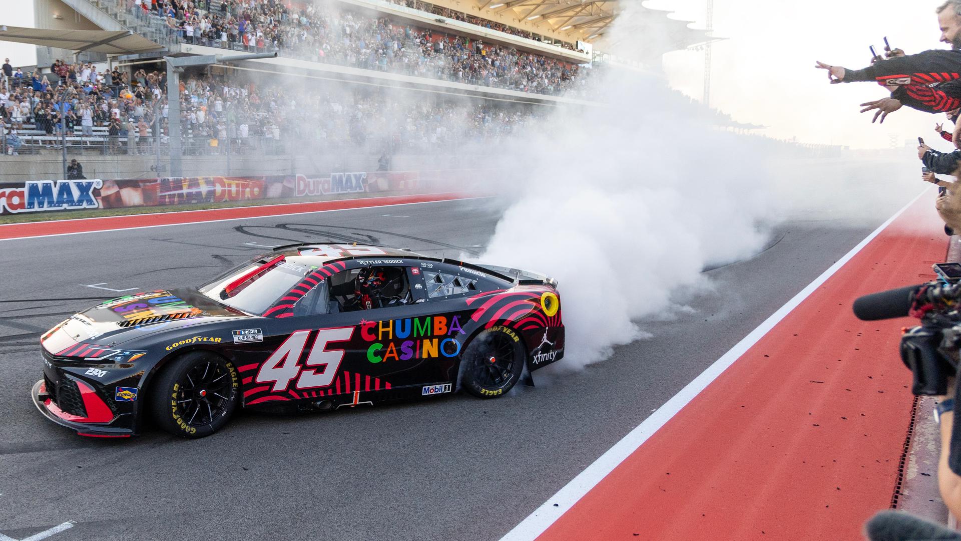 Tyler Reddick makes NASCAR history at COTA with 3rd straight win to ...