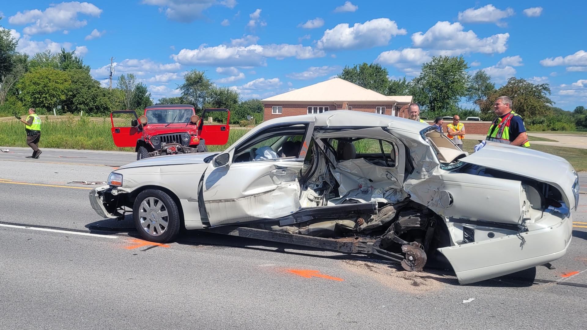 One man dead after crash near Anderson | wthr.com