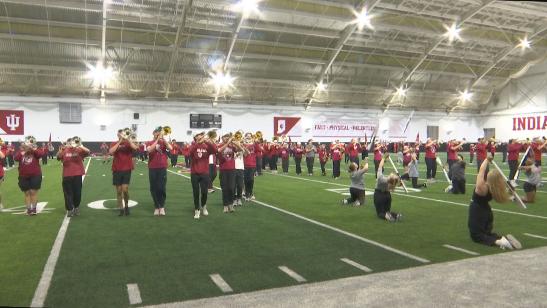 IU's Marching Hundred prepares for big stage at national championship ...