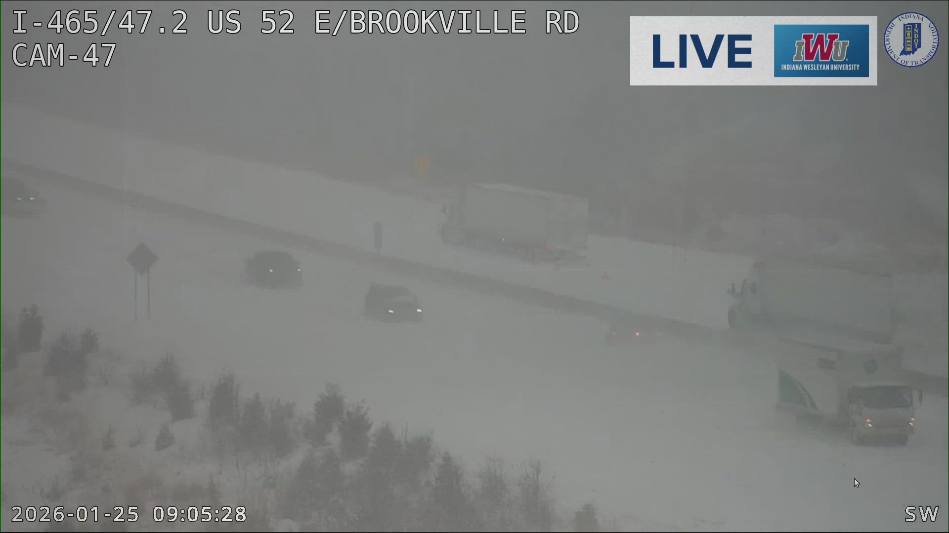 Winter storm continues to pile snow on central Indiana | 13News at 9 a ...