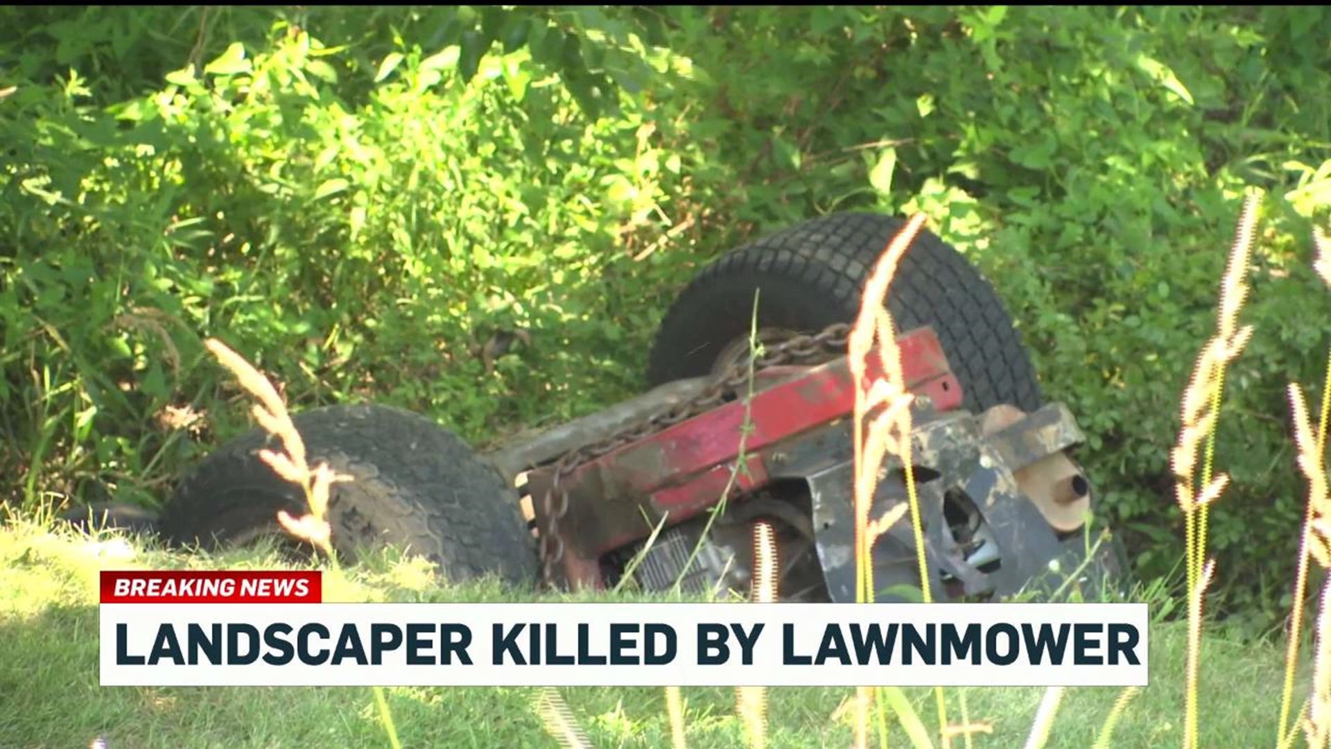 Landscaper killed after being trapped under lawnmower | wthr.com