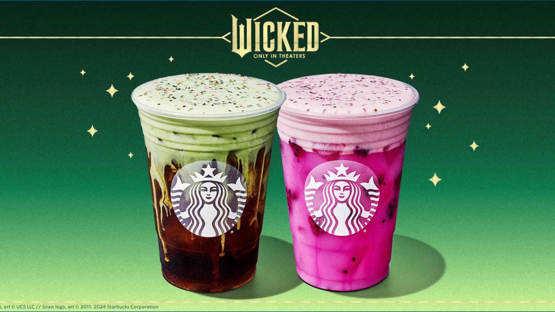 Starbucks releases new 'Wicked'-inspired drinks, merch | wthr.com