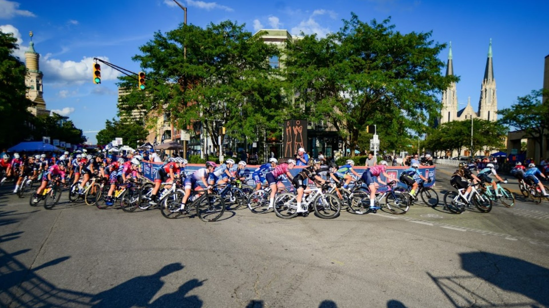 IU Health Momentum Indy hosts 2-day cycling event downtown | wthr.com