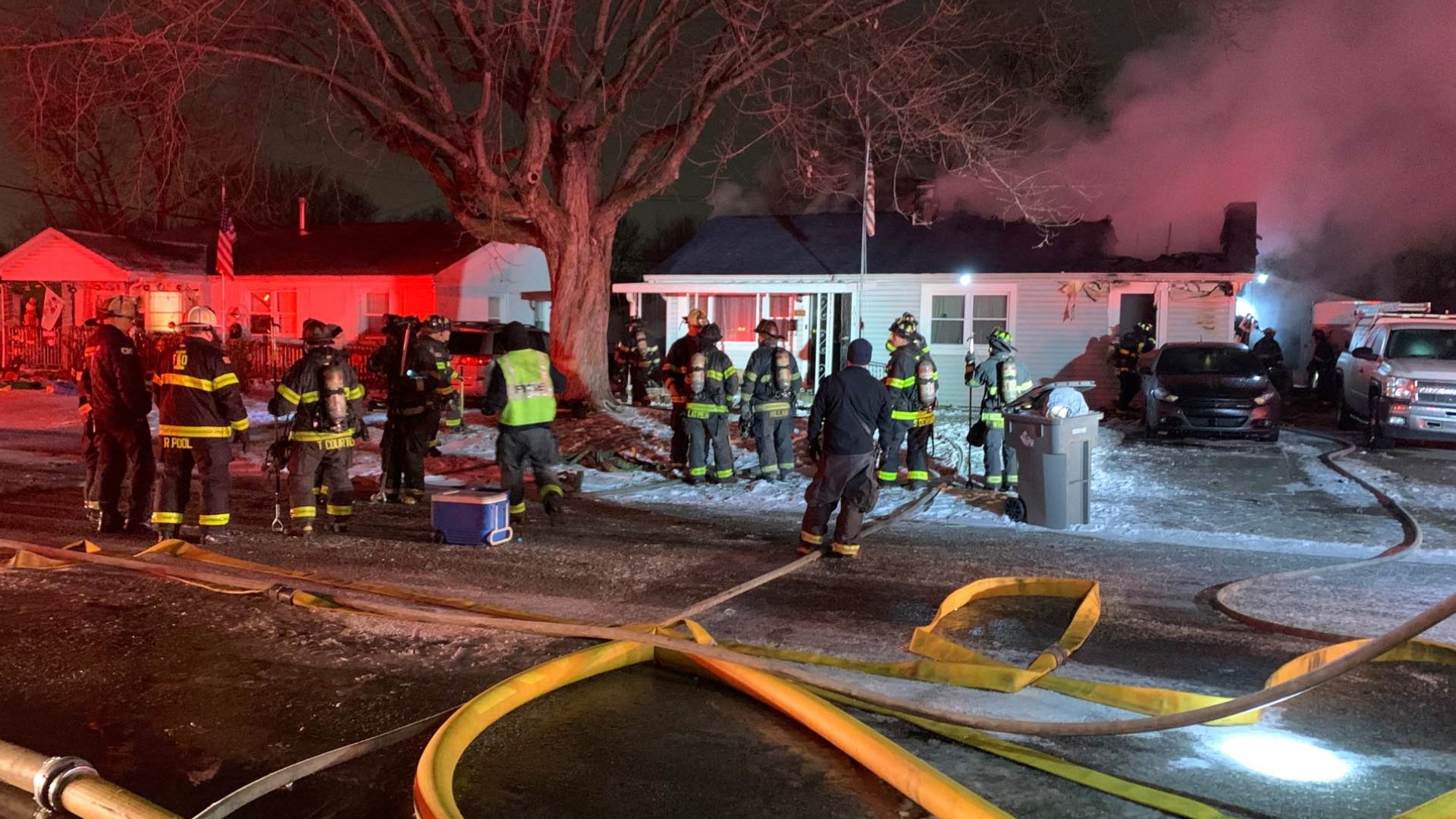 Fire causes significant damage to house on Indy's south side | wthr.com