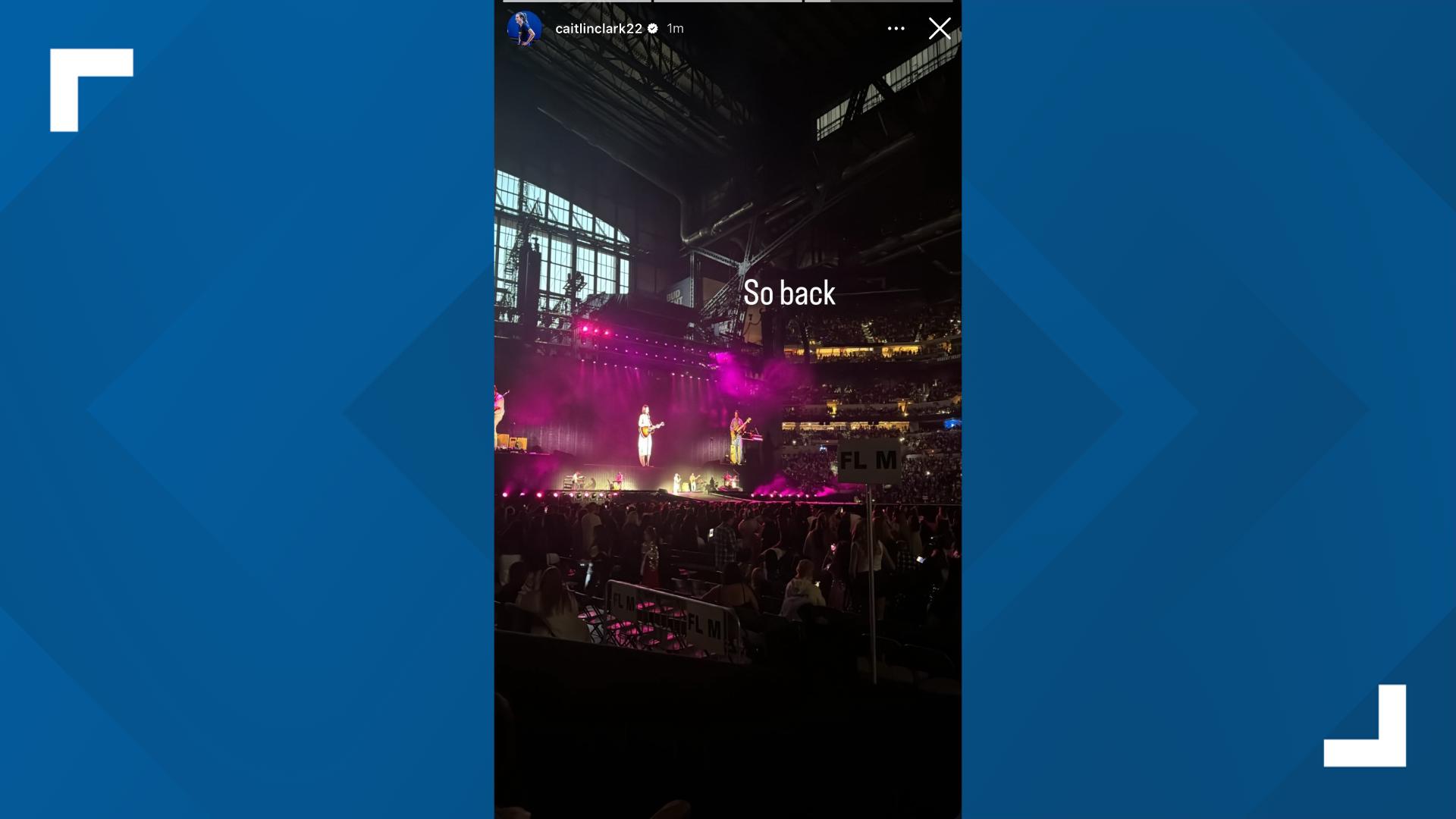 Was Caitlin Clark at Taylor Swift's Eras Tour in Indianapolis? | wqad.com