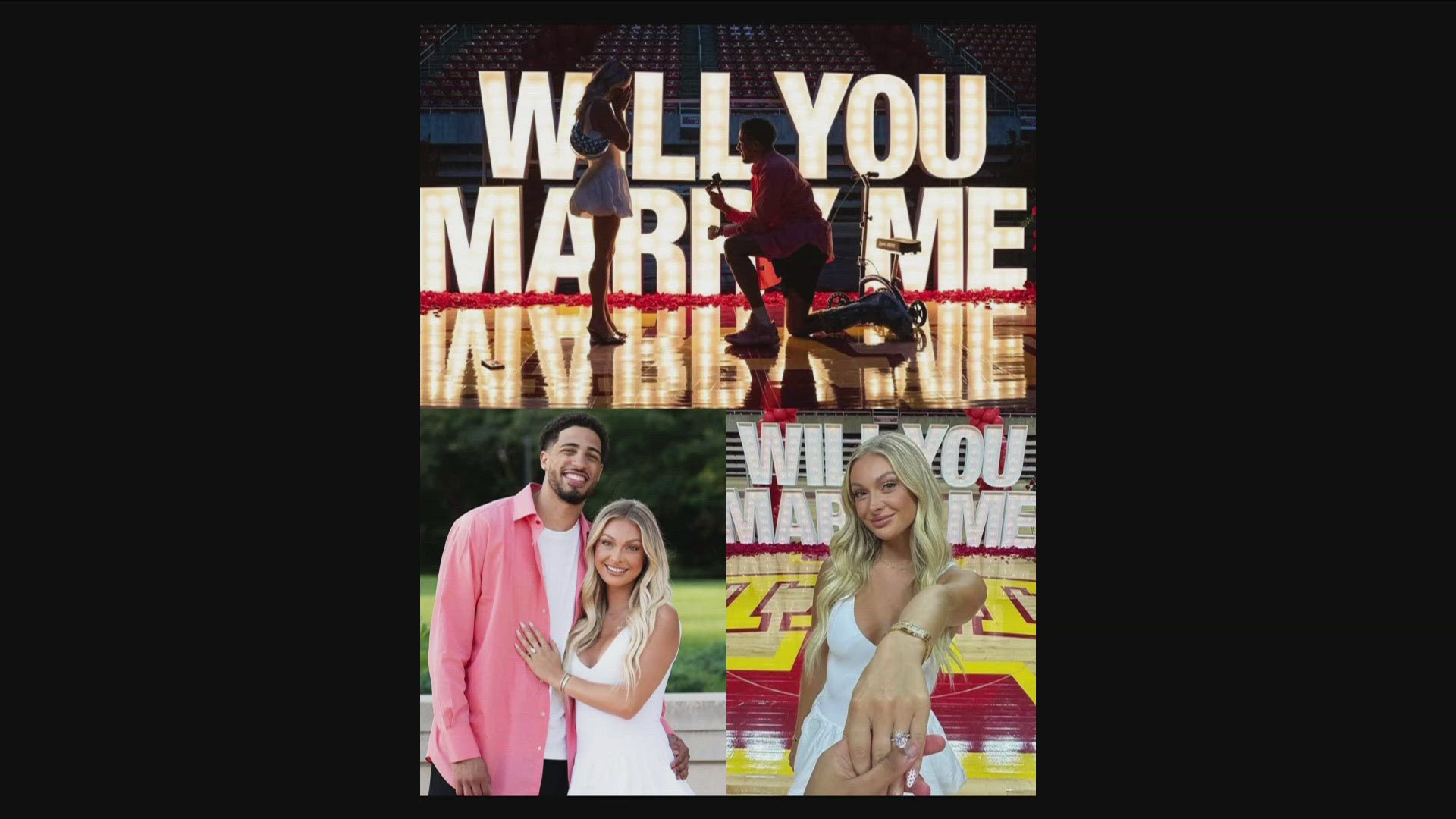 Tyrese Haliburton returns to college for elaborate proposal to ...