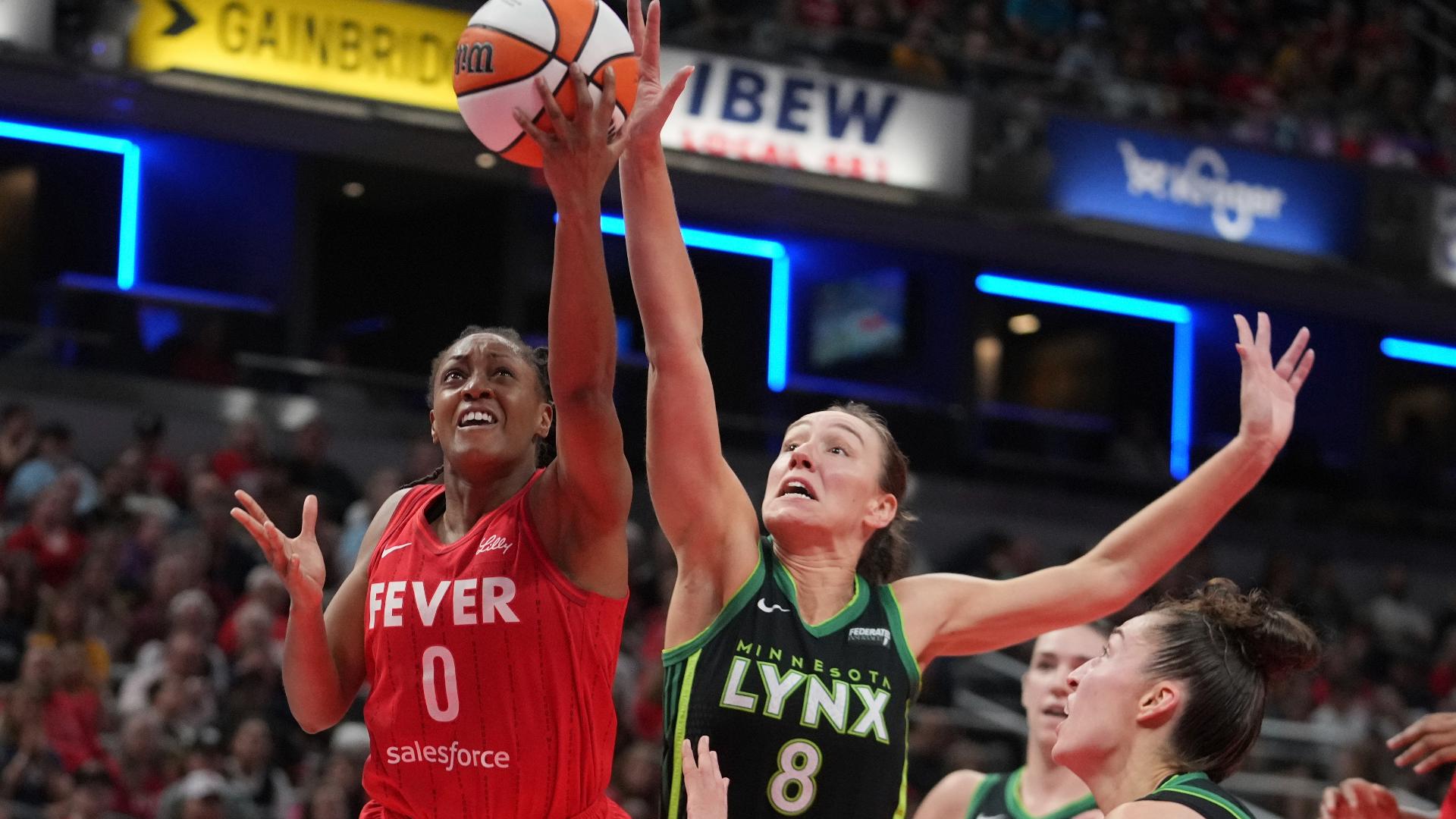 Fever set for rematch against Minnesota Lynx Sunday night on WTHR | wthr.com