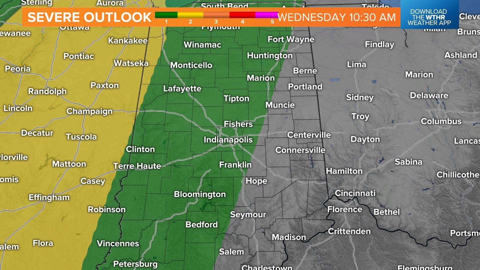 Weather blog: Isolated heavy storms Wednesday afternoon | wthr.com