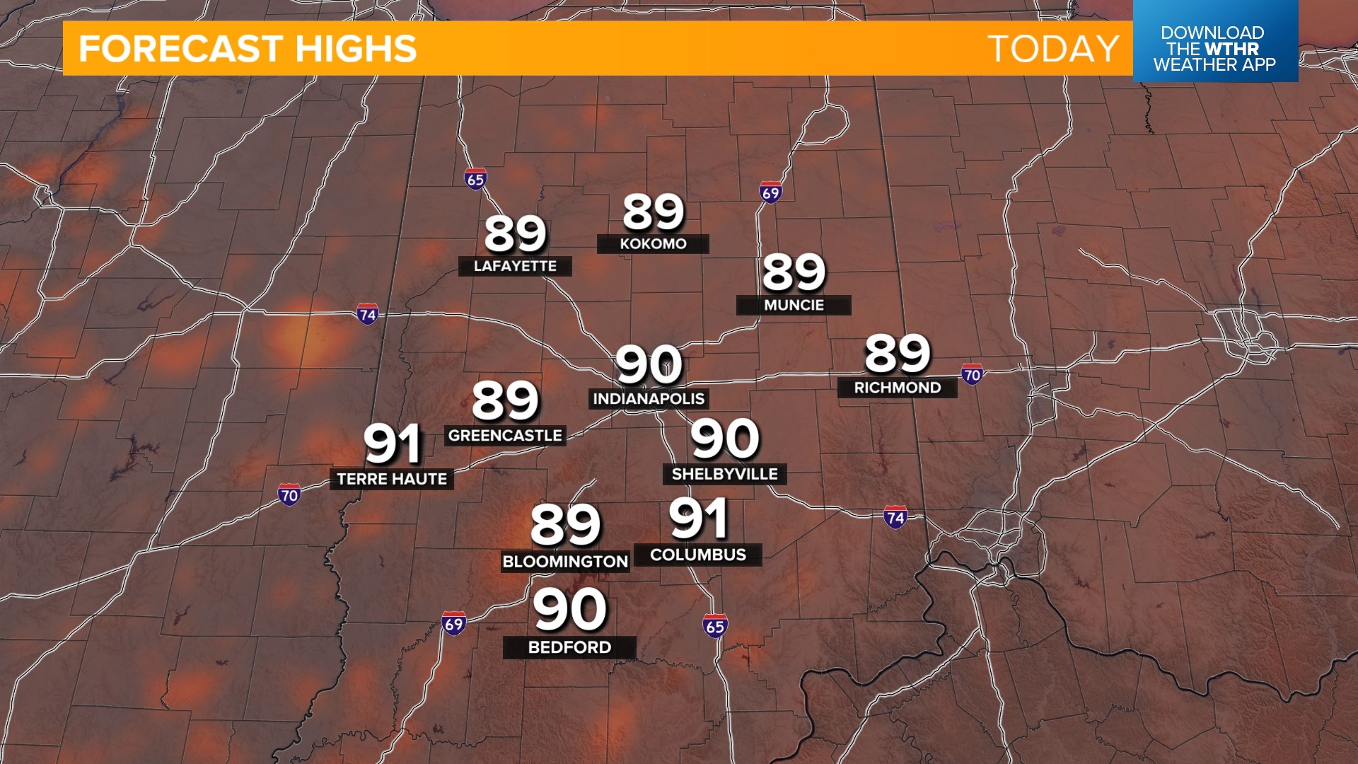 Hot holiday, relief arrives Wednesday | WTHR Weather Blog | wthr.com
