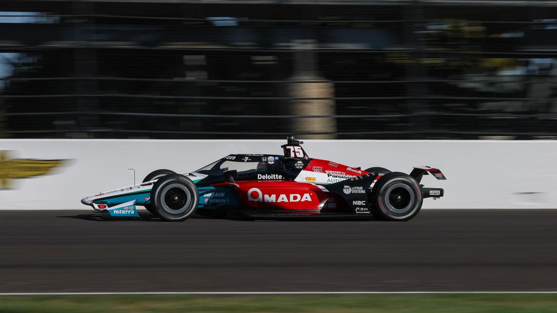 IndyCar drivers take test laps Tuesday at IMS | wthr.com