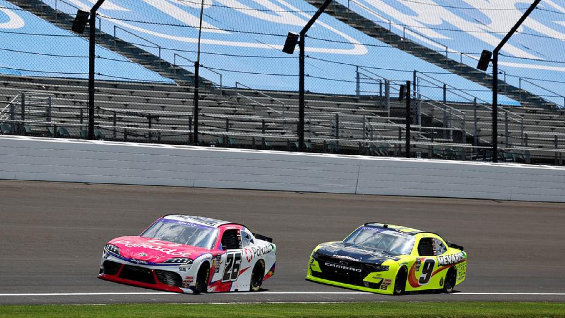Conor Daly 3rd fastest in NASCAR Xfinity practice at IMS | wthr.com