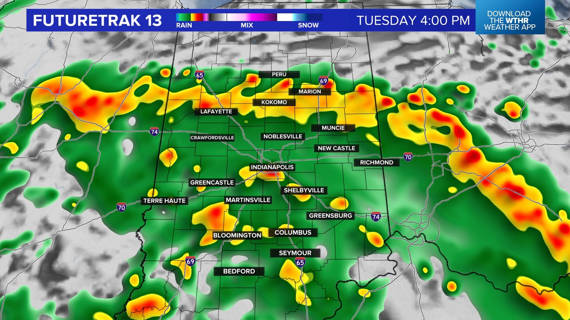 Live Doppler 13 Weather Blog | Tracking rain chances this week | wthr.com