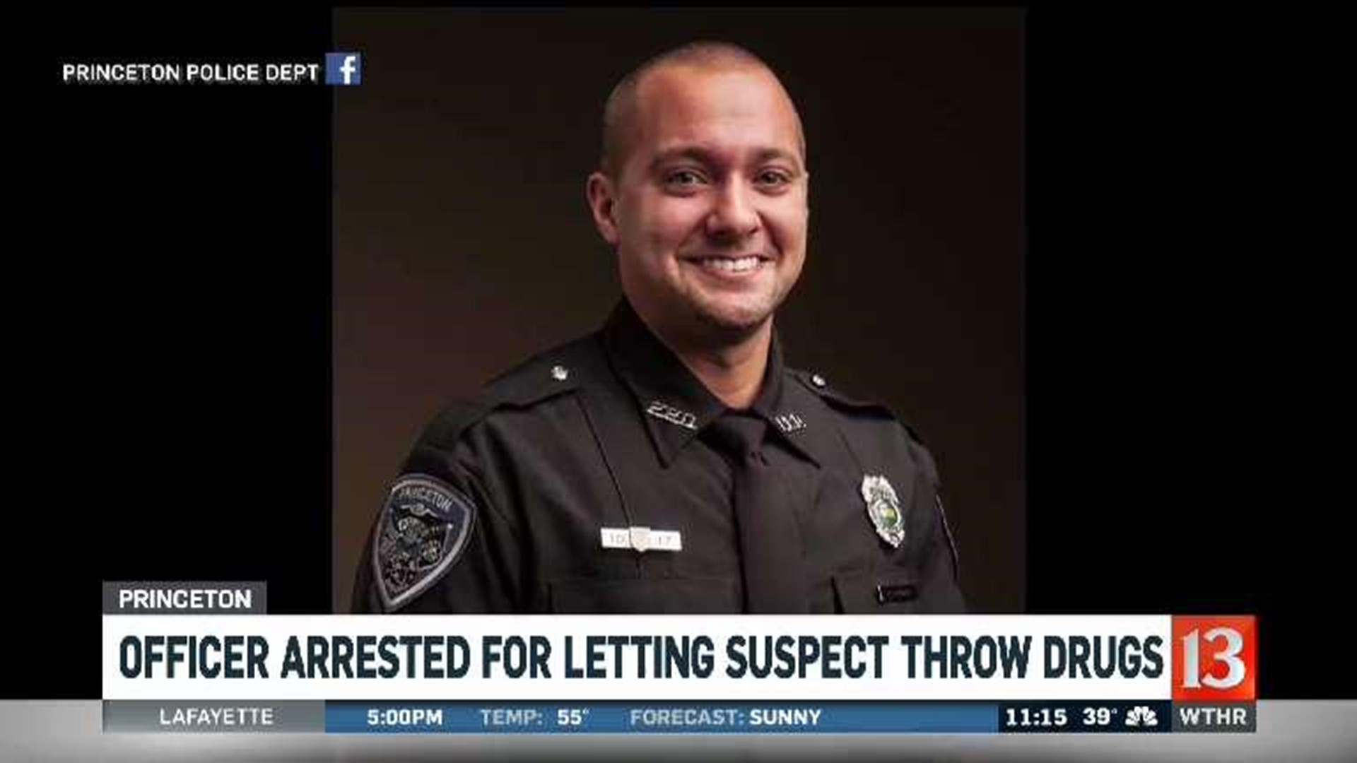 Princeton police officer accused of allowing man to discard drug ...