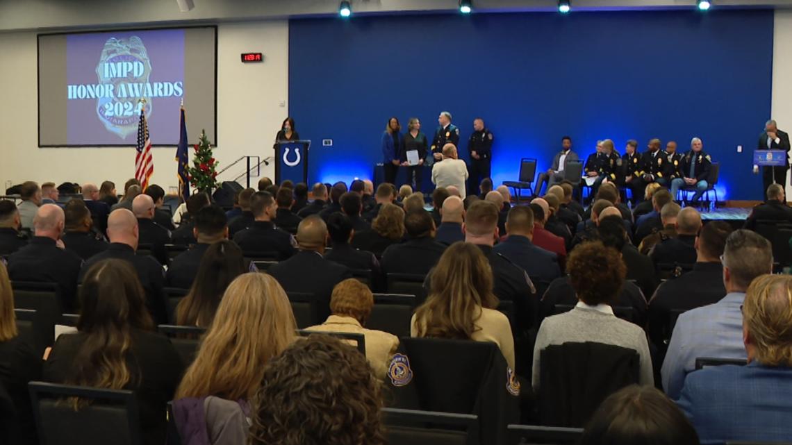 IMPD honors officers, staff and community members | wthr.com