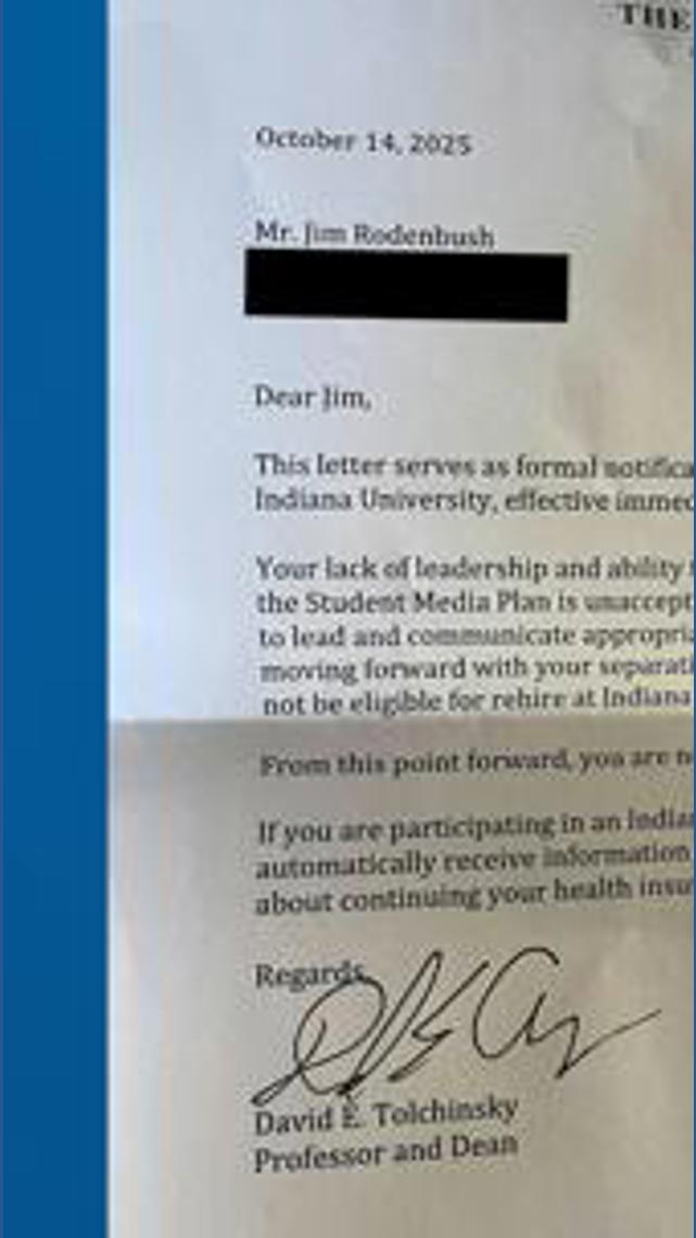 IU Media School terminates printing of Indiana Daily Student newspaper ...