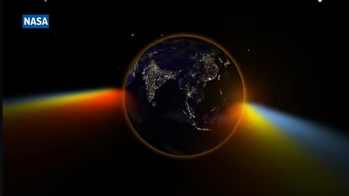 Tracking the total lunar eclipse | March 2025 full blood worm moon ...