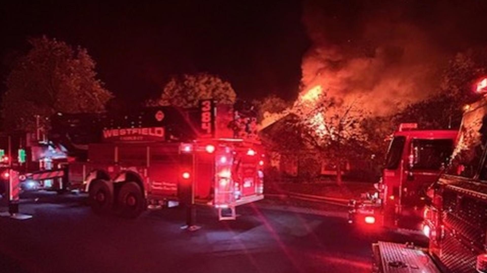 No injuries after house fire in Westfield | wthr.com