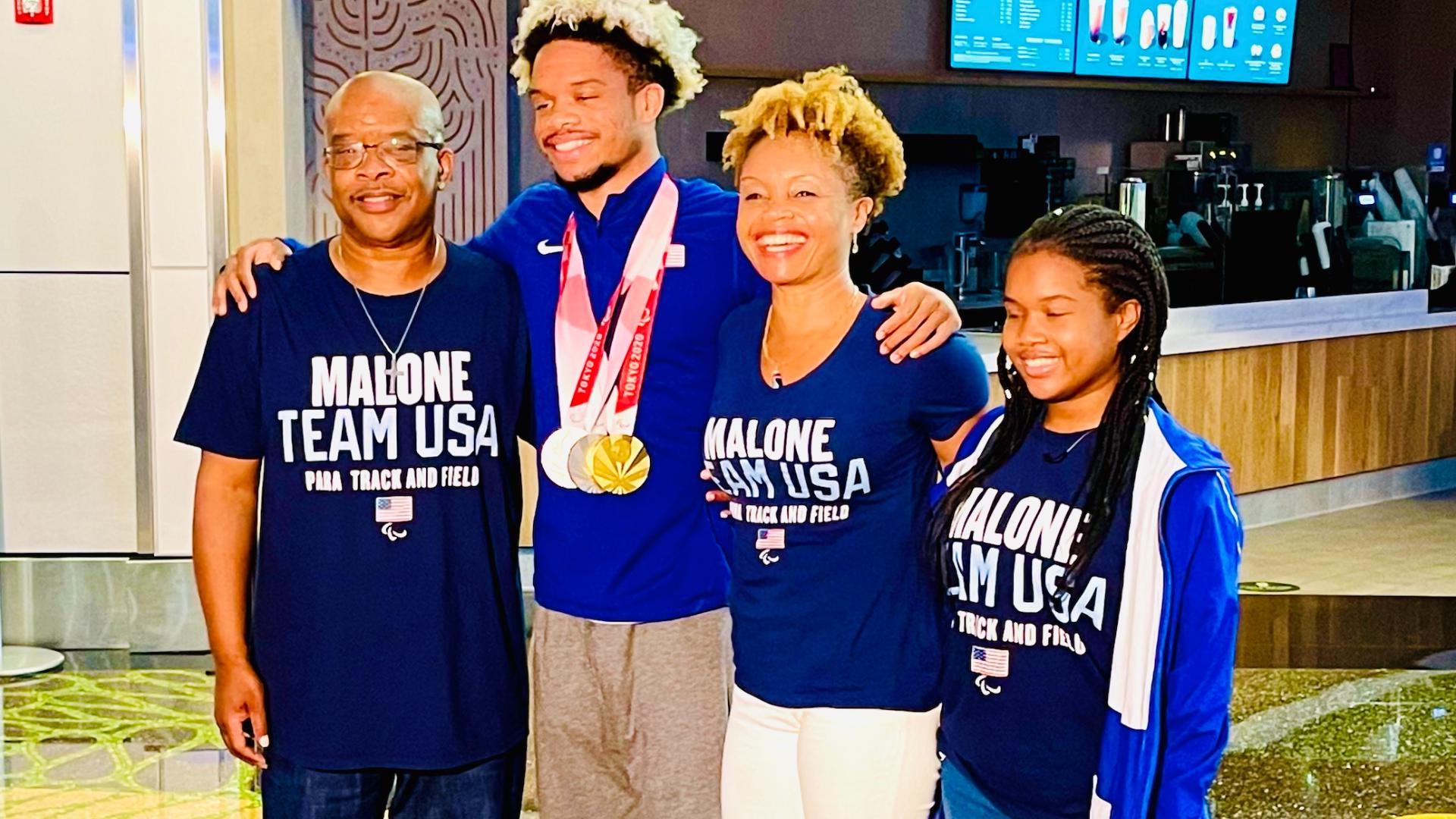 Fishers native Noah Malone looks for another gold in Paris | wthr.com