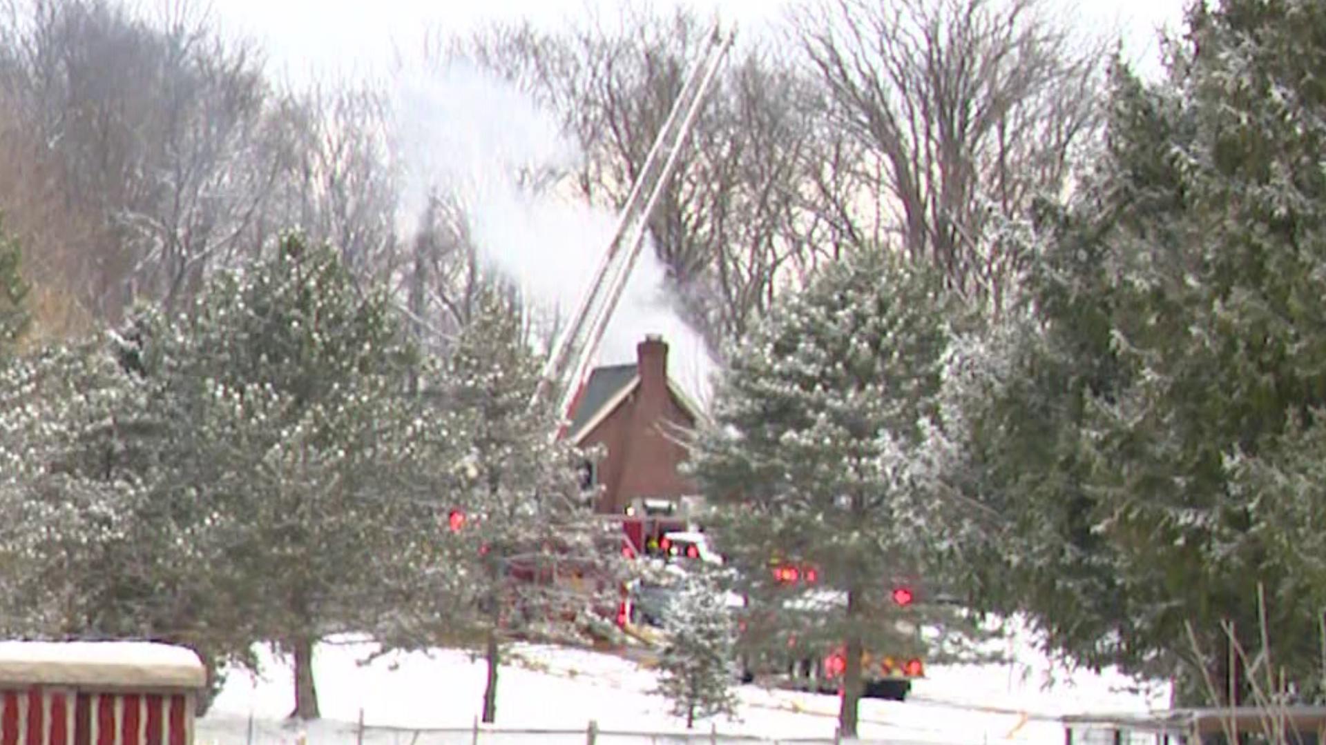 No injuries reported after family escapes Fishers house fire | wthr.com