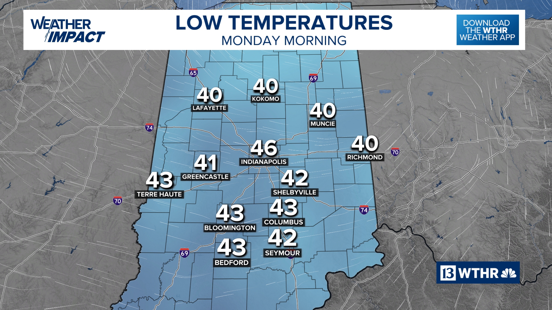 Wildfire smoke fills Indiana skies today | 13Weather Blog | wthr.com