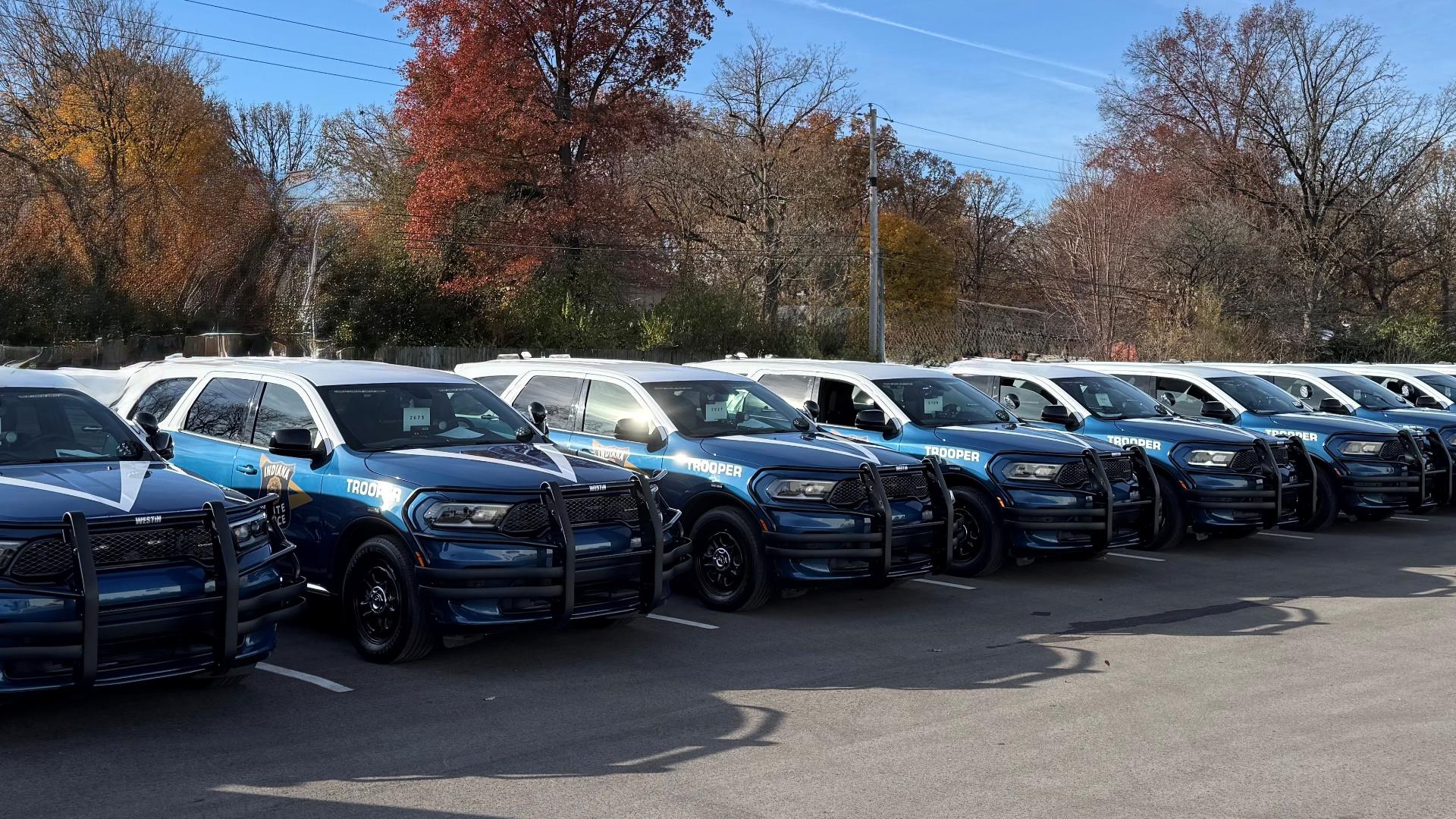 Indiana State Police issues new-look Dodge Durango patrol vehicles to ...