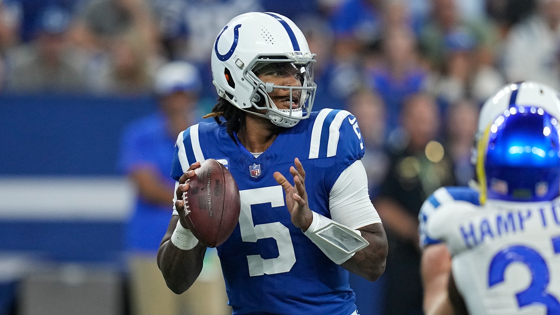 Colts QB Anthony Richardson shows progress in OT loss to Rams | wthr.com