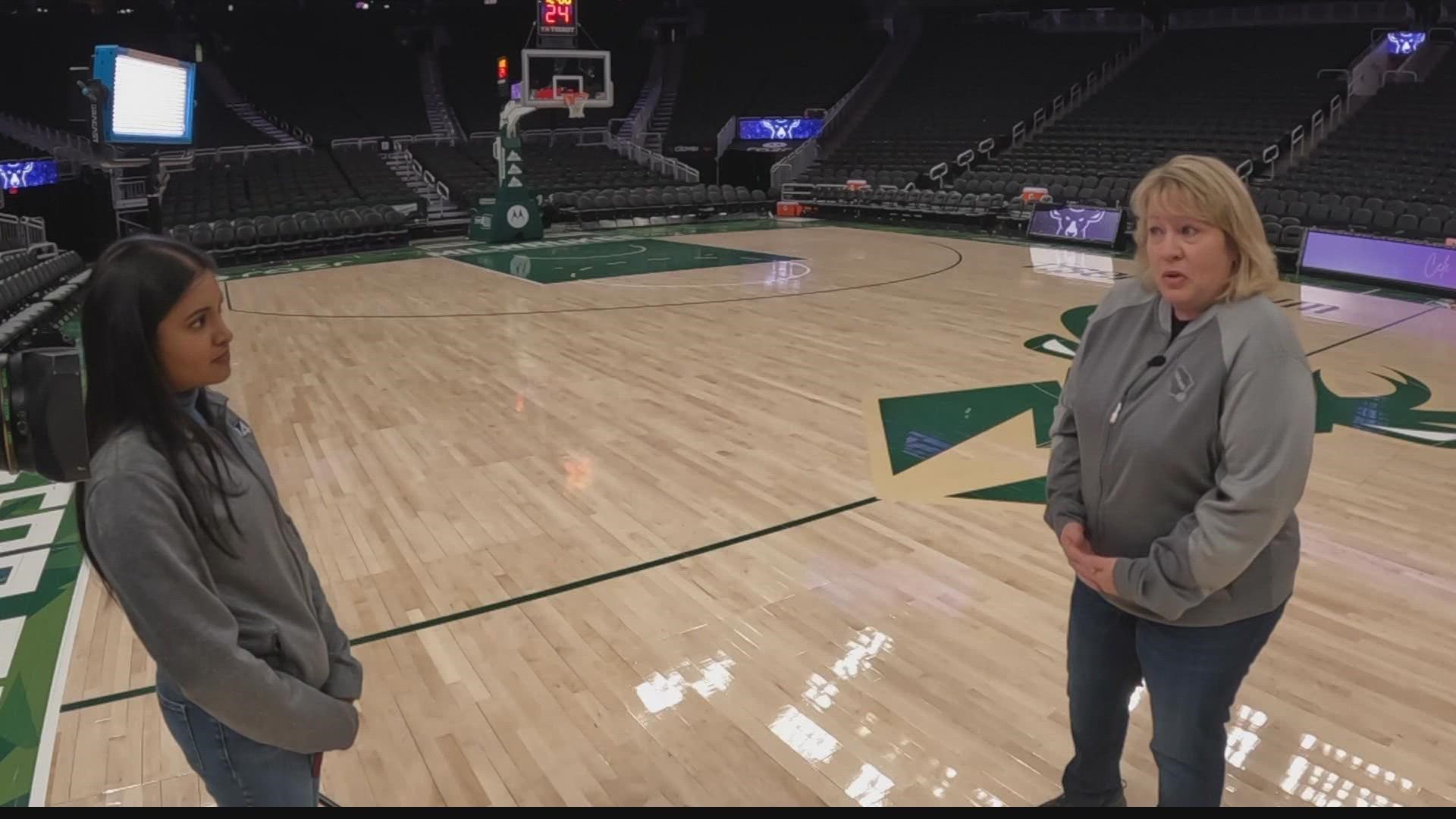 Milwaukee Bucks welcome first female announcer | wthr.com
