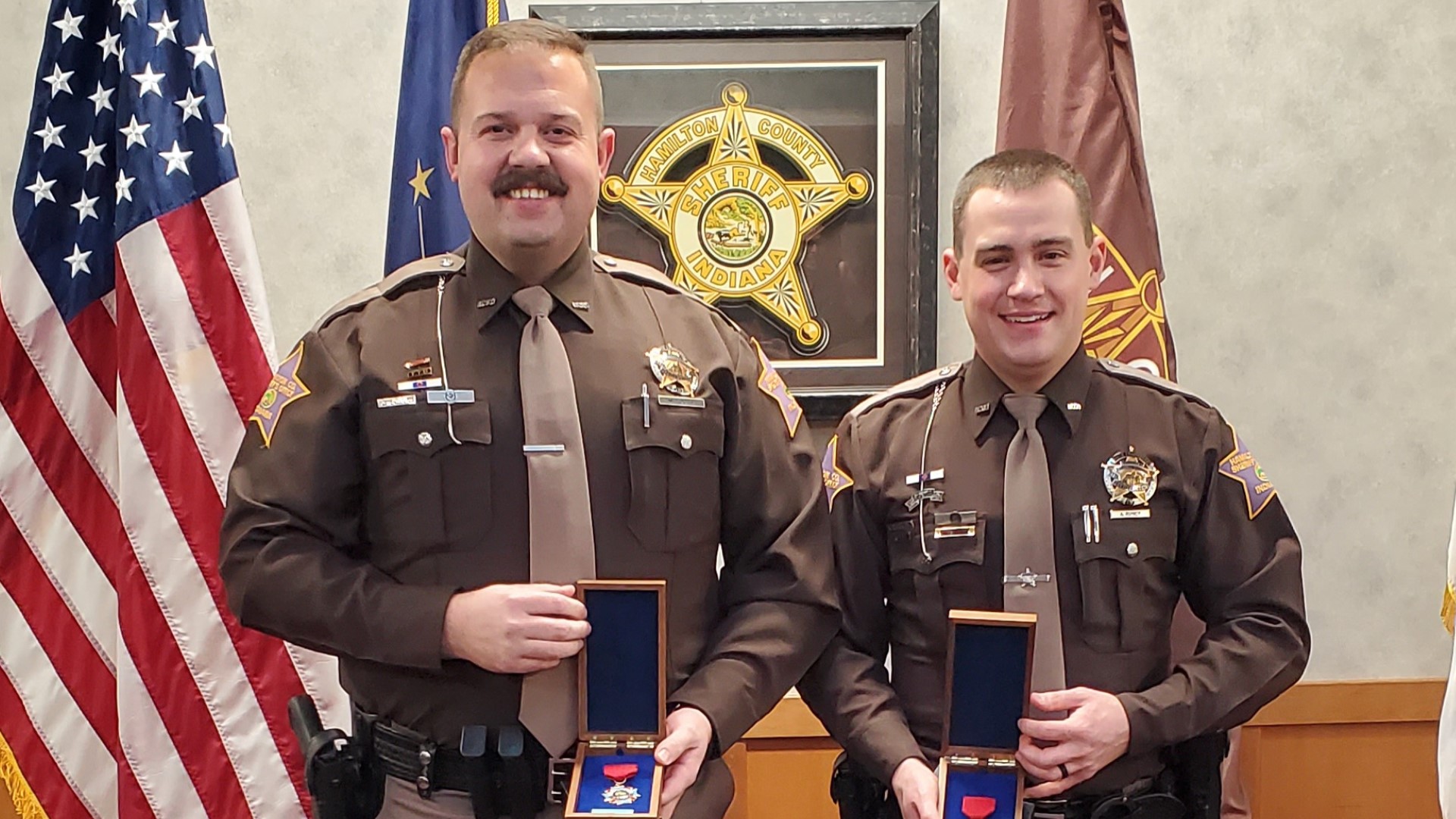 Sheriff's deputies honored after rescue efforts at house fire | wthr.com