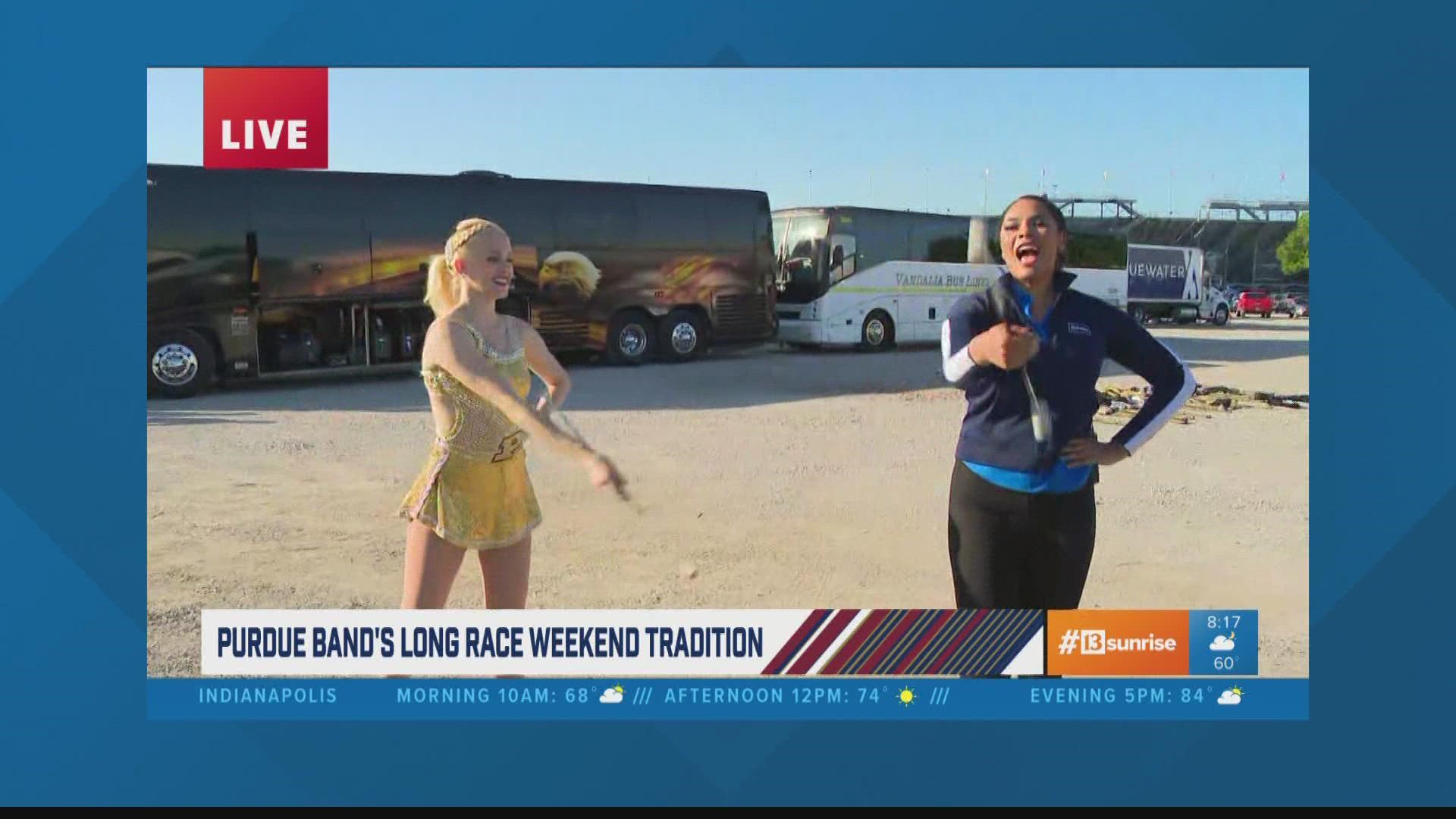 Felicia relives former Majorette days at Indy 500 | wthr.com