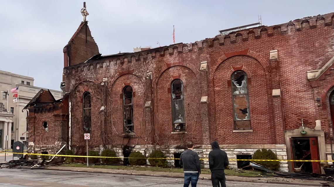 The Sanctuary on Penn fire: Massive blaze in Indy destroys historic ...