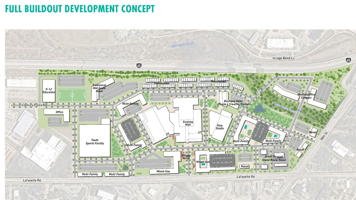Plans released for former Lafayette Square Mall area | wthr.com