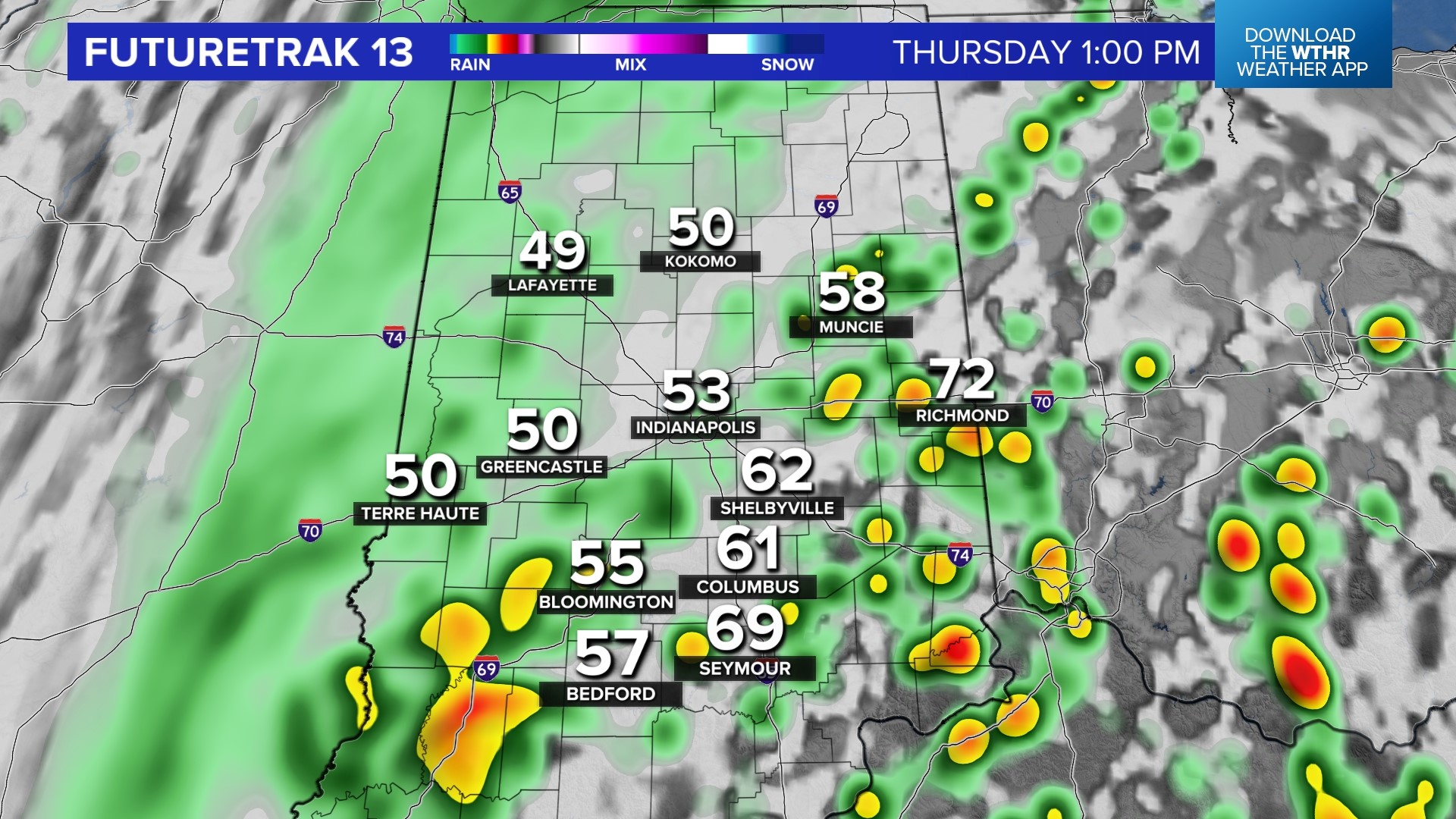 Wet and windy Thursday in central Indiana | Weather Blog | wthr.com