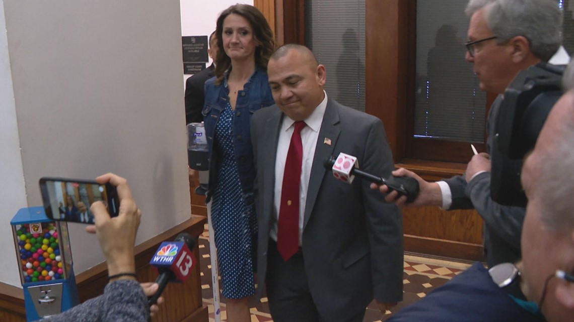 Clinton County sheriff and wife in court over felony charges | wthr.com