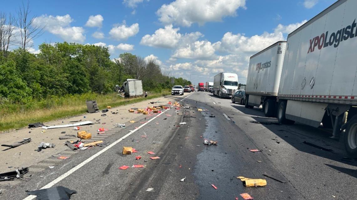 Semi driver killed in crash on I-70 in Henry County | wthr.com