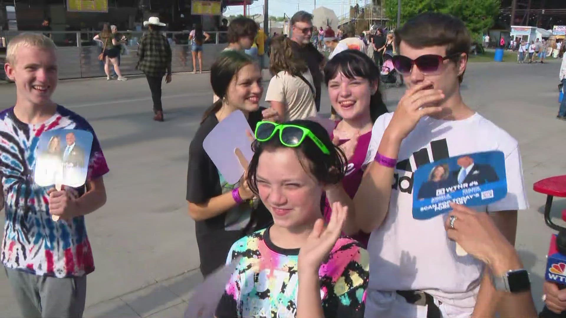 Angela at the Indiana State Fair | wthr.com