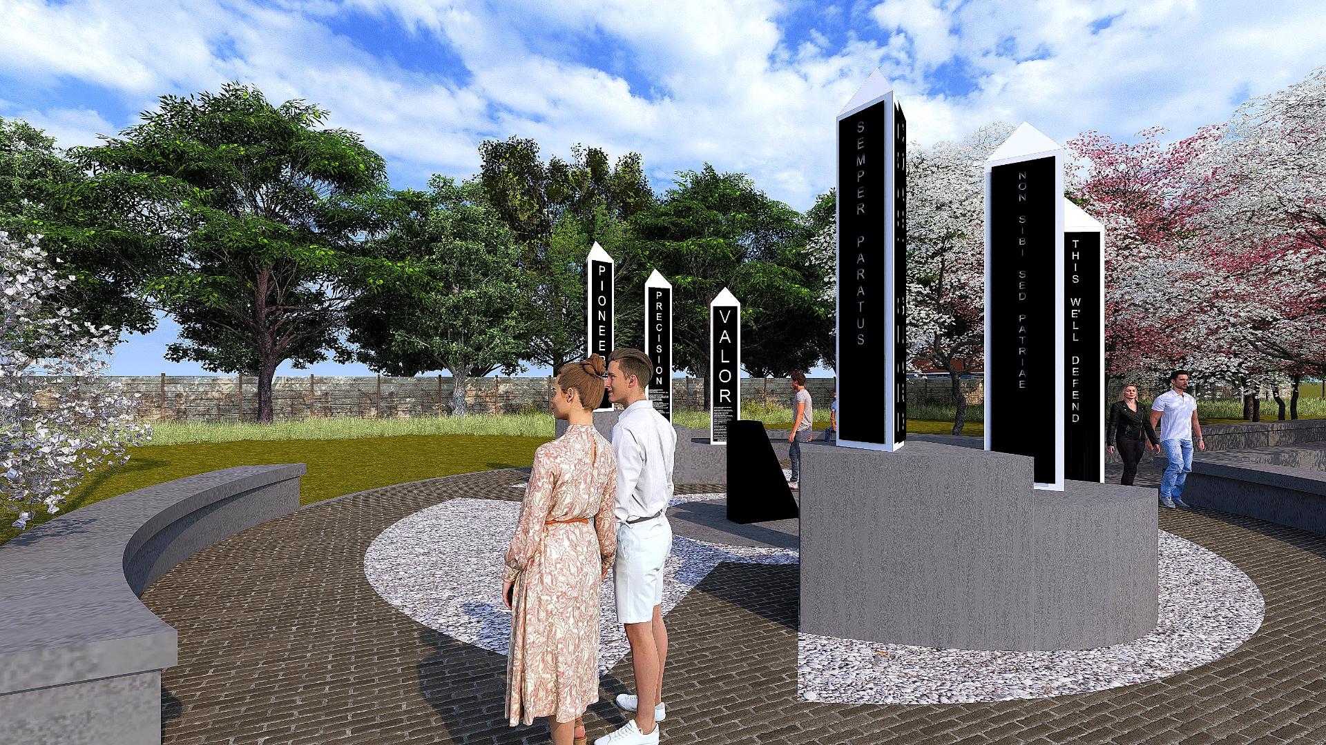Ball State University graduate designs veterans memorial for his ...