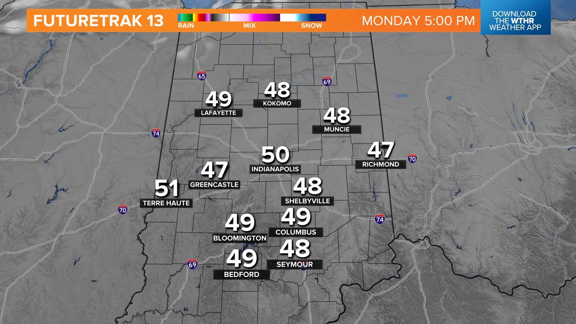 WTHR Live Doppler 13 Weather Blog: Warmer, wet week ahead | wthr.com