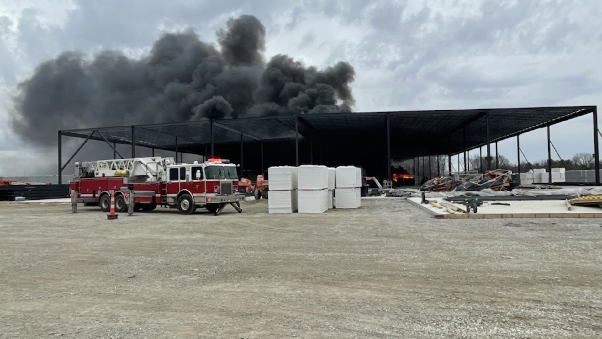 Fire department update on Brownsburg warehouse fire | wthr.com