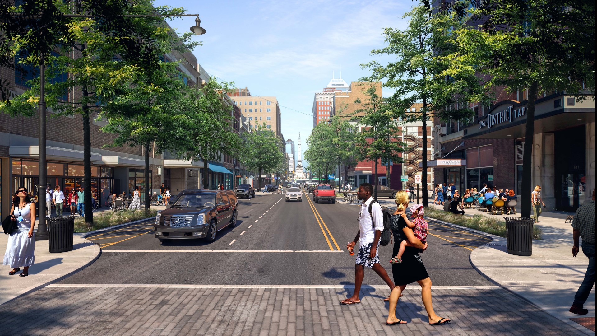 Temporary closure of Monument Circle, Georgia St. redevelopment | wthr.com