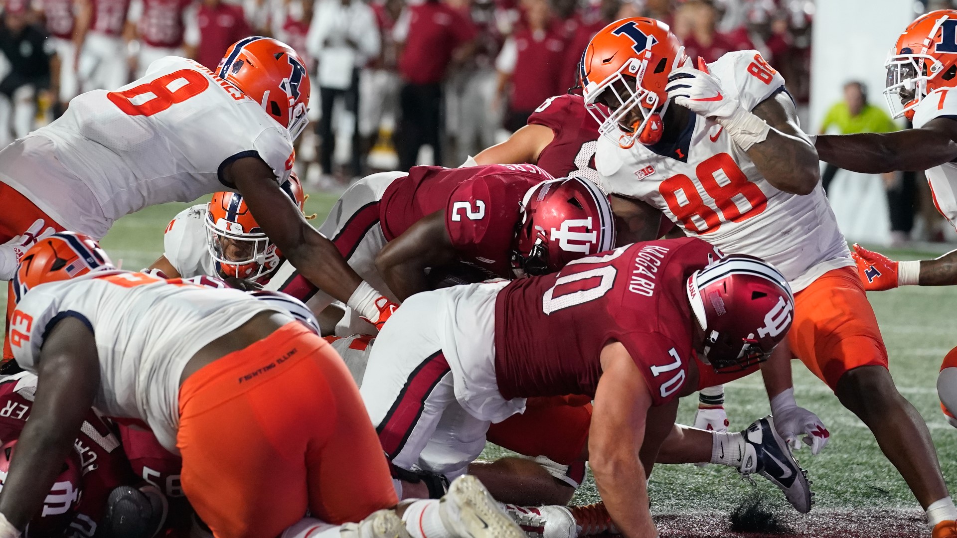 Hoosiers defeat Illini with late touchdown drive | wthr.com